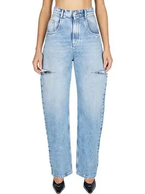 MAISON MARGIELA Ripped Jeans - Blue