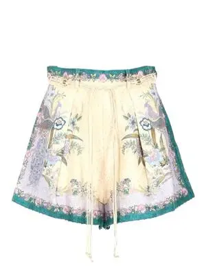 Zimmermann Indra Shorts - Multicolor