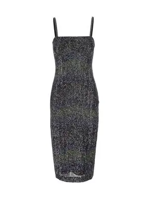 Missoni Sequin Zigzag Motif Midi Dress - Multicolor