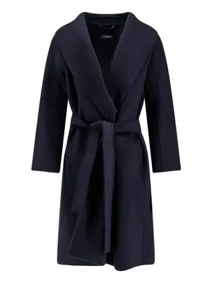 Max Mara S MAX MARA Messi Virgin Wool Coat Multicolor