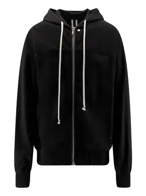 Rick Owens Jersey Windbreaker Jacket - Black