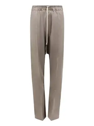 Rick Owens Cotton Trousers - Gray