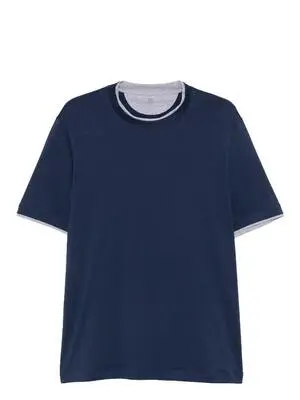 Brunello Cucinelli T-shirts & Vests T-shirts - Blue