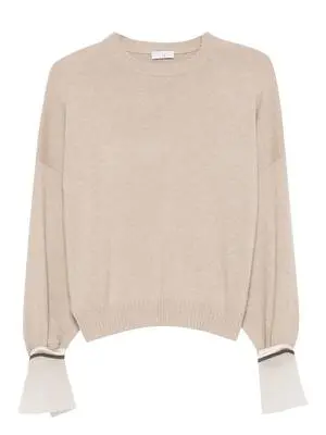Brunello Cucinelli Brunello Cucinelli Women Cashmere Crewneck Sweater Multicolor