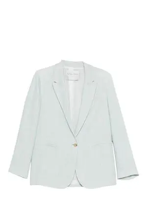 FORTE_FORTE Linen Single-breasted Jacket - Multicolor
