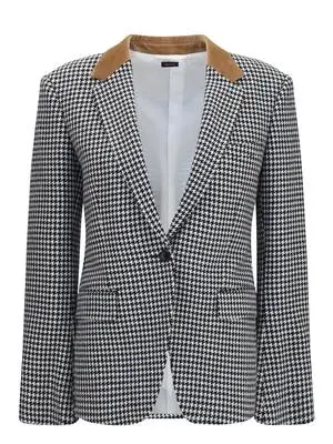 TOM FORD TOM FORD Houndstooth Cashmere Jacket Multicolor
