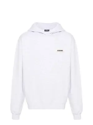 Jacquemus Logo Cotton Hoodie - Multicolor