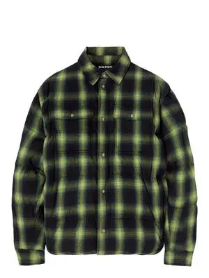 Palm Angels Vertigo` Padded Shirt - Multicolor