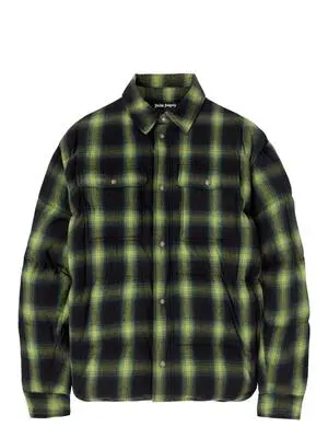 Palm Angels Vertigo` Padded Shirt - Multicolor