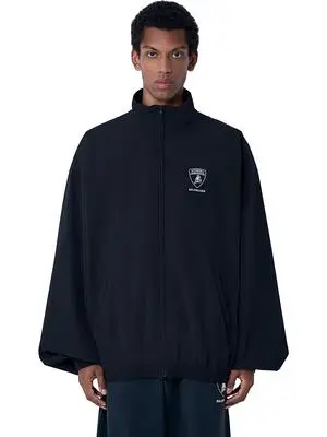 BALENCIAGA X LAMBORGHINI Automobili Lamborghini Zip-up Jacket - Black