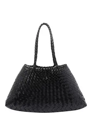 Dragon Diffusion Big Santa Croce Shoulder Bag - Black