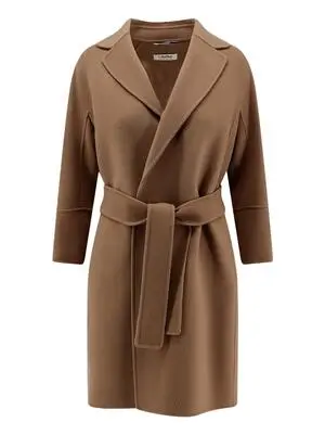 Max Mara Arona Virgin Wool Coat - Multicolor