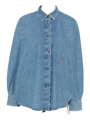 Loewe LOEWE Denim Cotton Shirt Multicolor