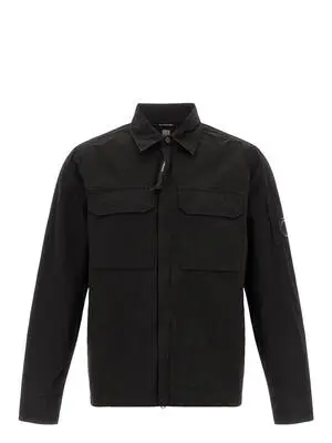 C.P. COMPANY Lens' Overshirt - Black