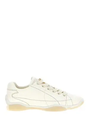 Prada Nappa Leather Sneakers - White