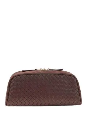Bottega Veneta Large Nodo Pouch - Brown