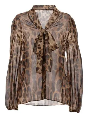 Dolce & Gabbana Animal Print Shirt - Multicolor