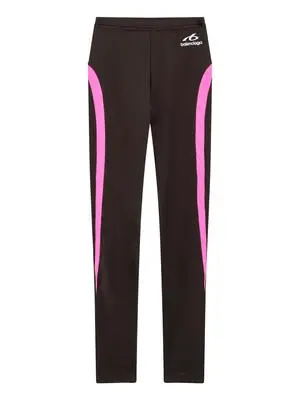 Balenciaga Techwear Technical Fabric Leggings - Brown