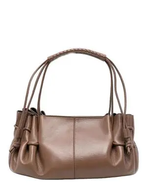 Hereu Leather Tote Bag - Brown