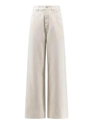 Brunello Cucinelli BRUNELLO CUCINELLI The Relaxed Boyfriend Jean-Soft Barrel Leg Multicolor