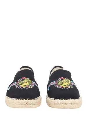 Kenzo Jumping Tiger Espadrilles - Black
