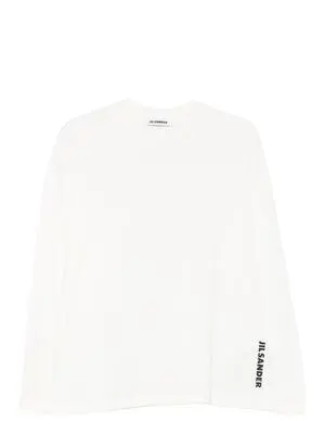 JIL SANDER Logo Cotton T-shirt - Multicolor
