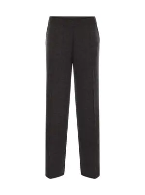 Max Mara Arno Viscose And Wool Trousers - Multicolor