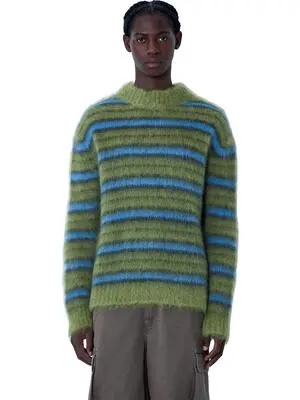 Marni Mohair-blend Sweater - Green