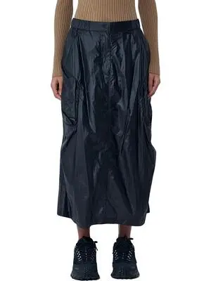 Moncler Technical Midi Skirt - Black