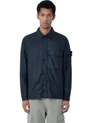 Stone Island Technical Nylon Overshirt - Black