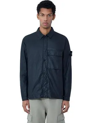 Stone Island Technical Nylon Overshirt - Black