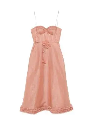 Zimmermann Luna Midi Dress - Multicolor