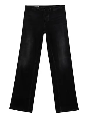 Gucci Cotton Denim Jeans With Web Tape - Black