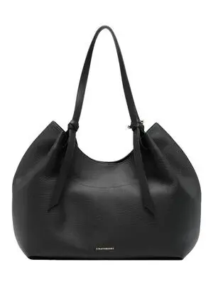 Strathberry STRATHBERRY Leather Tote Bag Black