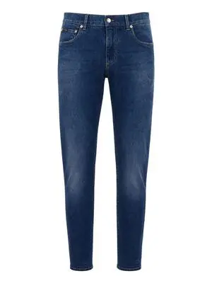 Dolce & Gabbana Slim Leg Denim Jeans - Multicolor