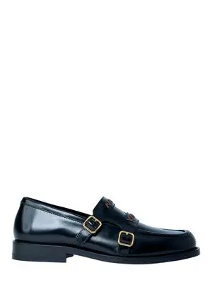 Marni Double Monk Strap Loafers - Black