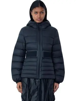 Moncler Magnolia Quilted Puffer Jacket - Black
