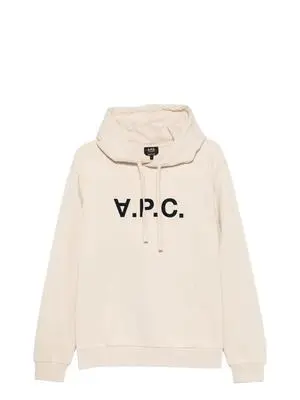 A.p.c. Neutrals Sweaters & Knitwear Hoodies - Cream