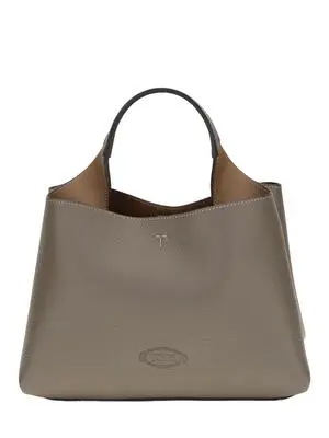 TOD'S Micro Leather Handbag - Gray