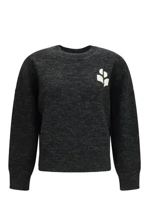 Isabel Marant Étoile Atlee Cotton-blend Sweater - Black
