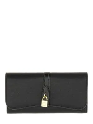 Stella McCartney Portafoglio Ryder Con Patta - Black