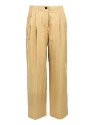 TOTEME Relaxed Chino Pants - Cream