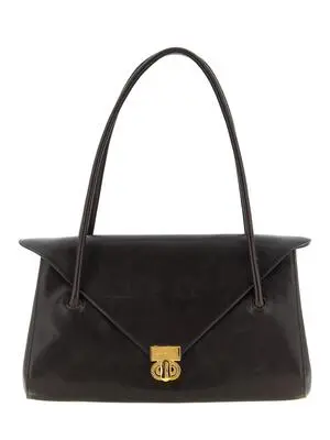Marni E/w Leather Shoulder Bag - Brown
