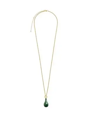 TOTEME Medium Jade Drop Necklace - Multicolor