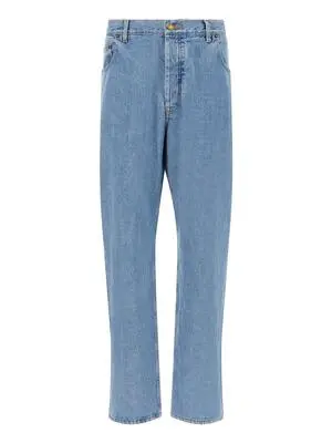 Thom Browne Back Martingale Jeans - Blue