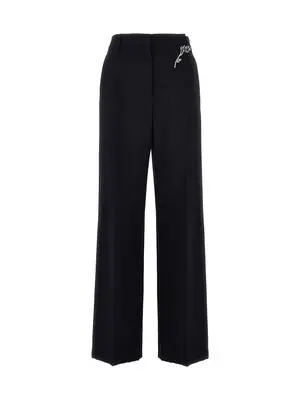 Prada Gabardine Trousers - Blue