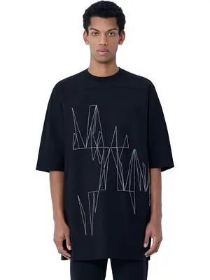 Moncler Rick Owens Jumbo T-shirt - Black
