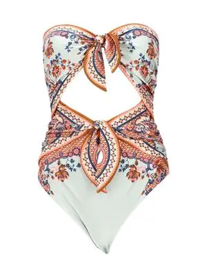 Zimmermann Costume Da Bagno Intero Aster - Multicolor
