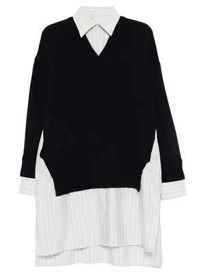STELLA MCCARTNEY Stella Mccartney Women Robe Midi À Col Ras Du Cou