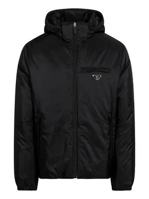Prada Re-nylon Down Jacket - Black